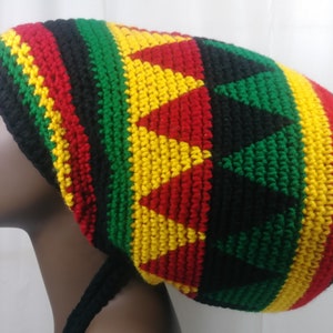 Crochet Rasta Crown Digital Pattern Dreadlock Rasta Hat - Etsy