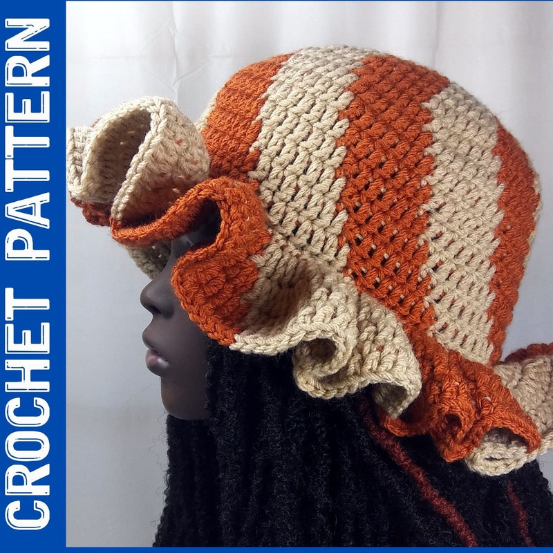 Spiral Ruffle Pattern - Etsy