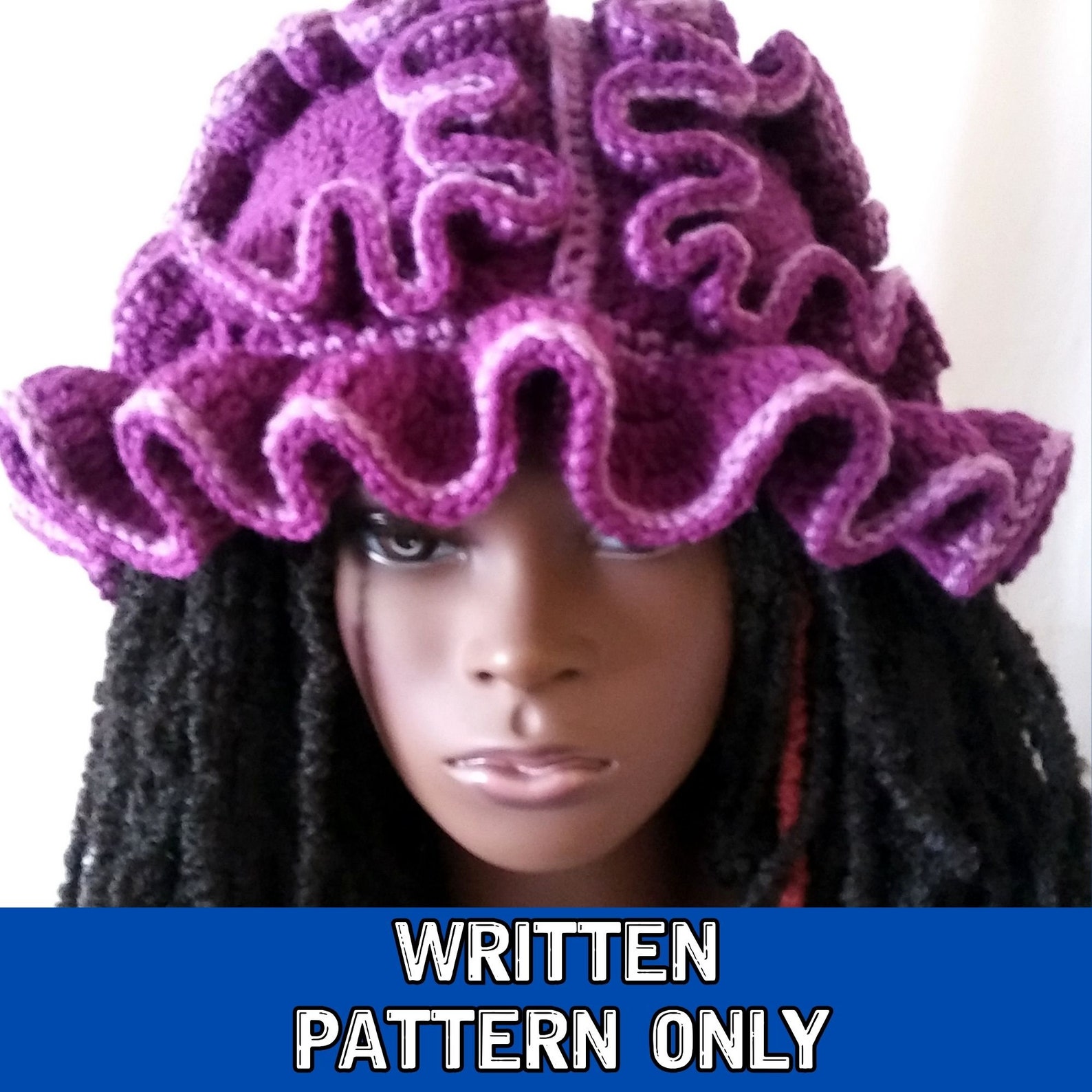 Ultimate Ruffle Bucket Hat Crochet Pattern, PDF Download - Etsy