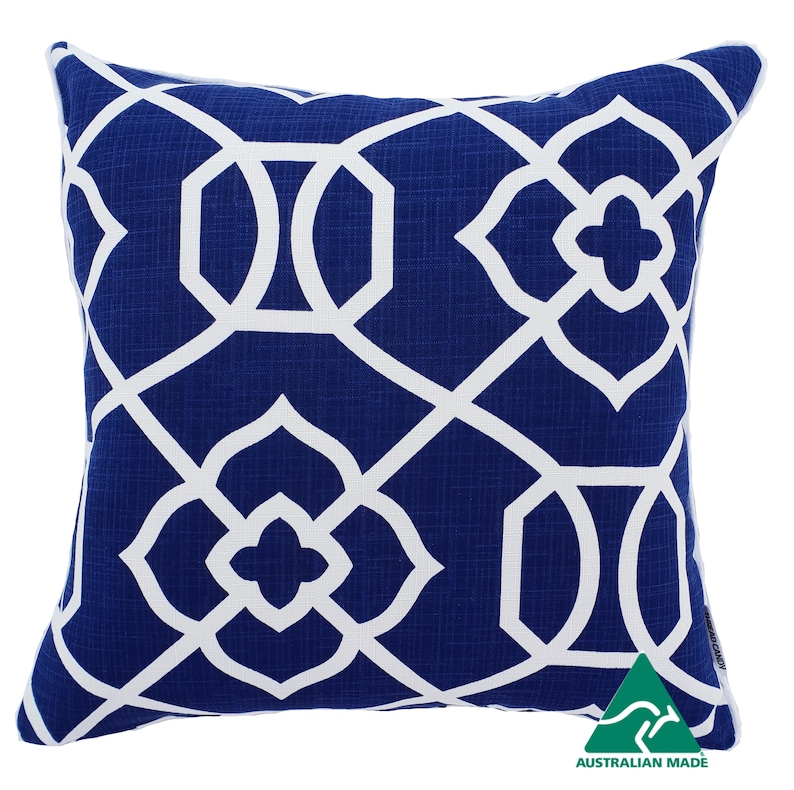 Hamptons Style Cushions Hampton's Pillows Blue and White | Etsy