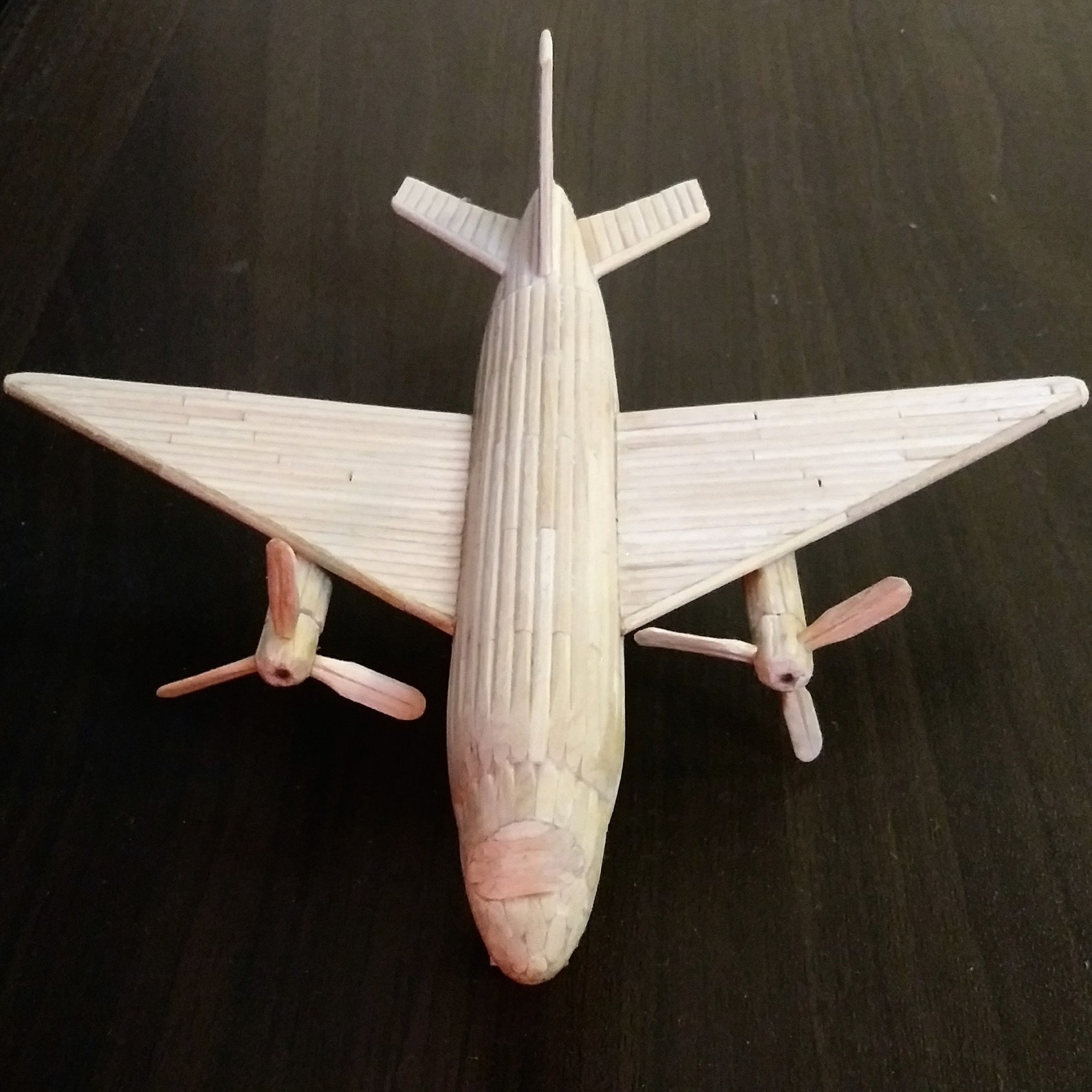 Toothpick Airplane - Etsy