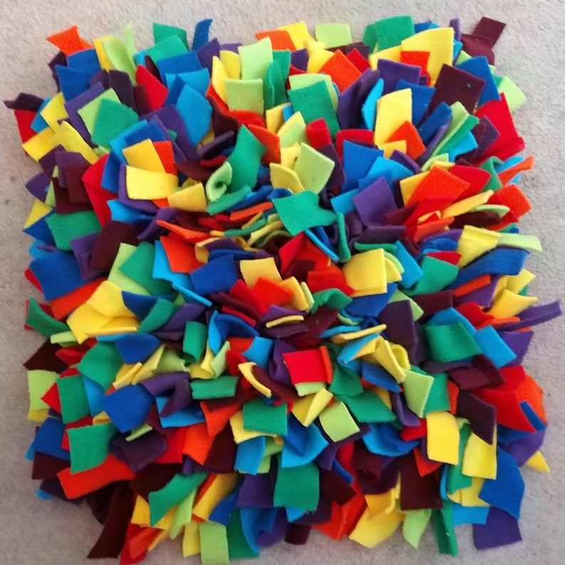 Rainbow Dog Treat 'snuffle Mat - Etsy UK