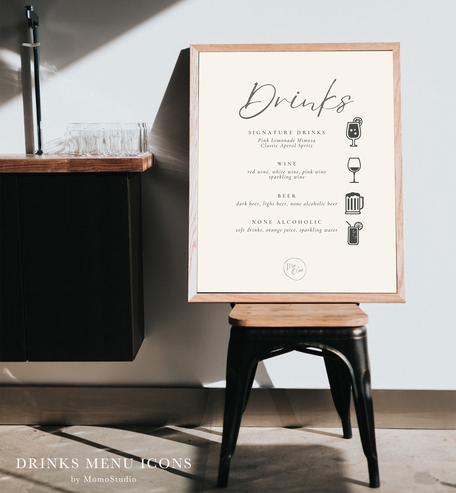 Drinks Menu Icons SVG EPS PNG Jpg Beer, Cappuccino, Champagne, Cocktail, Coffee, Espresso ...