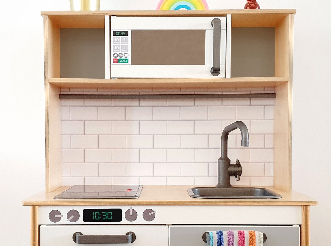 Duktig Microwave and Oven Decals – 2 Pack – Stickers for Ikea Duktig ...