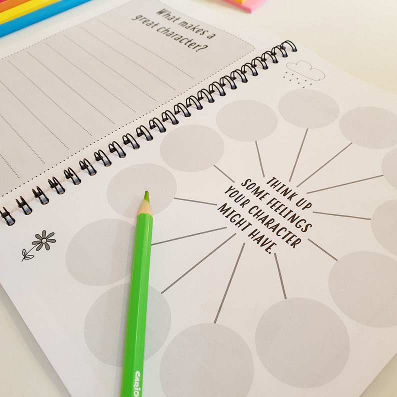 I Can Write A Story A5 Workbook for Children Storytelling | Etsy
