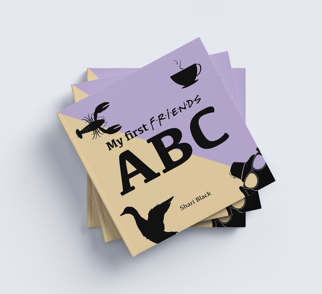My First Friends ABC – a Funny Alphabet Gift Book. Learn the ABC With ...