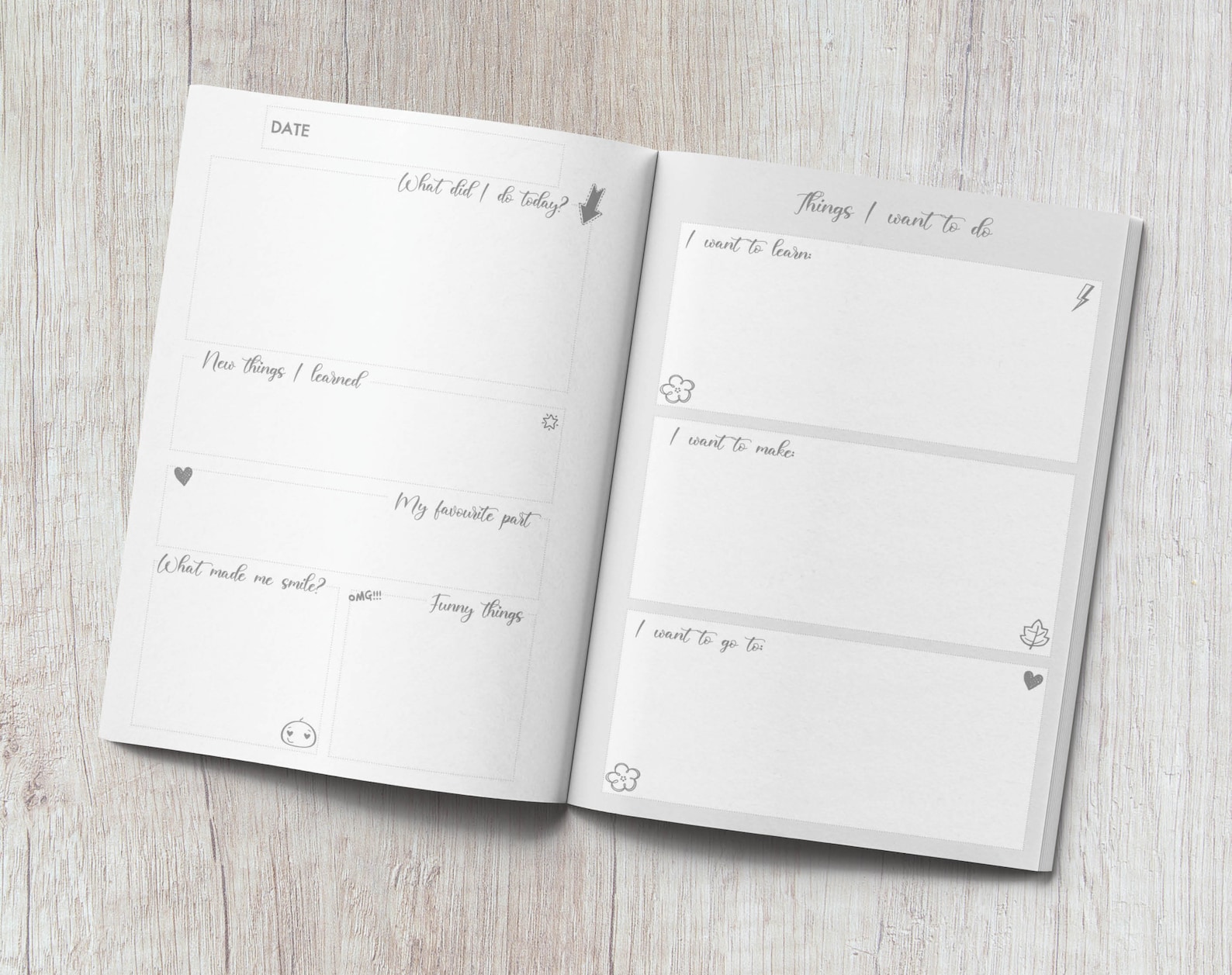 My Summer Journal – a Gratitude Journal or Diary for Kids and Adults ...