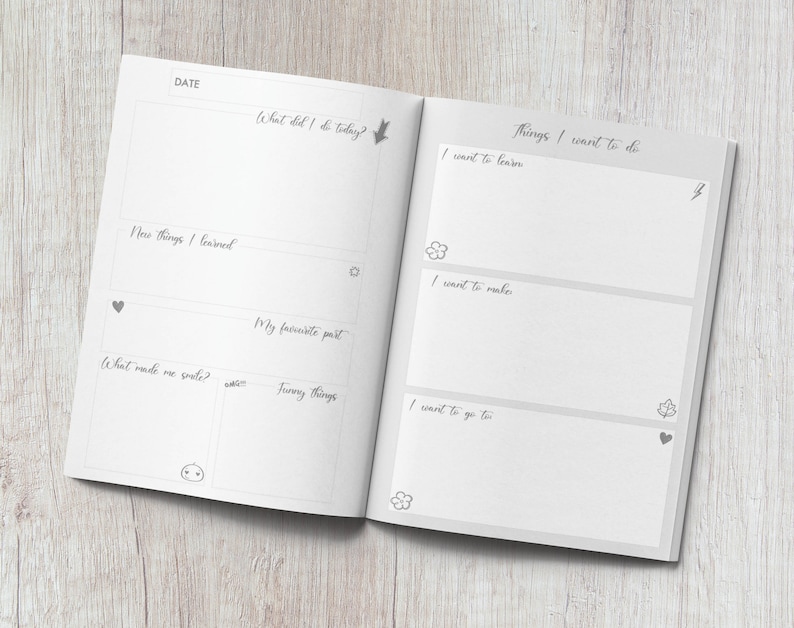 My Summer Journal a Gratitude Journal or Diary for Kids and - Etsy UK