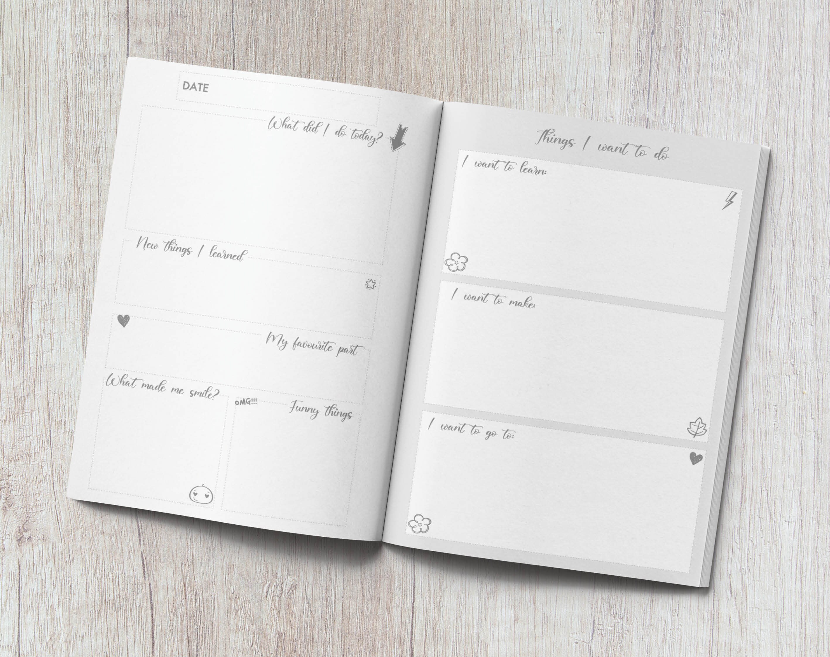 My Summer Journal a Gratitude Journal or Diary for Kids and - Etsy UK