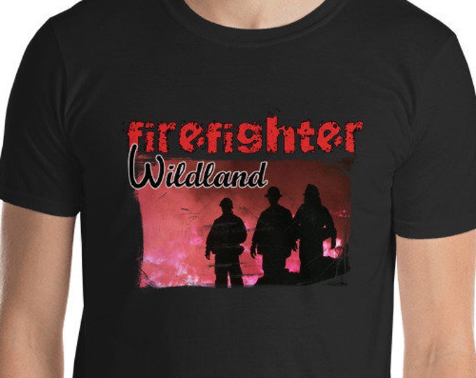 Wildland Fire Crew Shirt, Bigfoot Fire Fighter Tee, First Responder ...