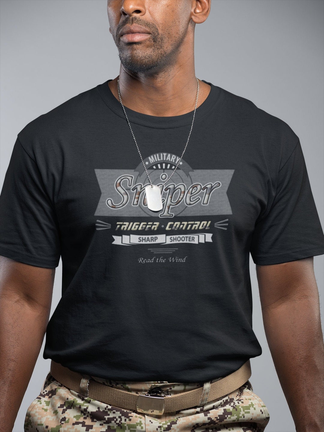 Military Scout Sniper T-shirt for Army Sharpshooters and Marksman ...