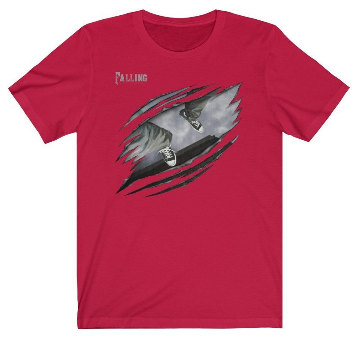 POP SURREALISM ART Shirt Gift Surreal Original Art With Ripped Fabric ...