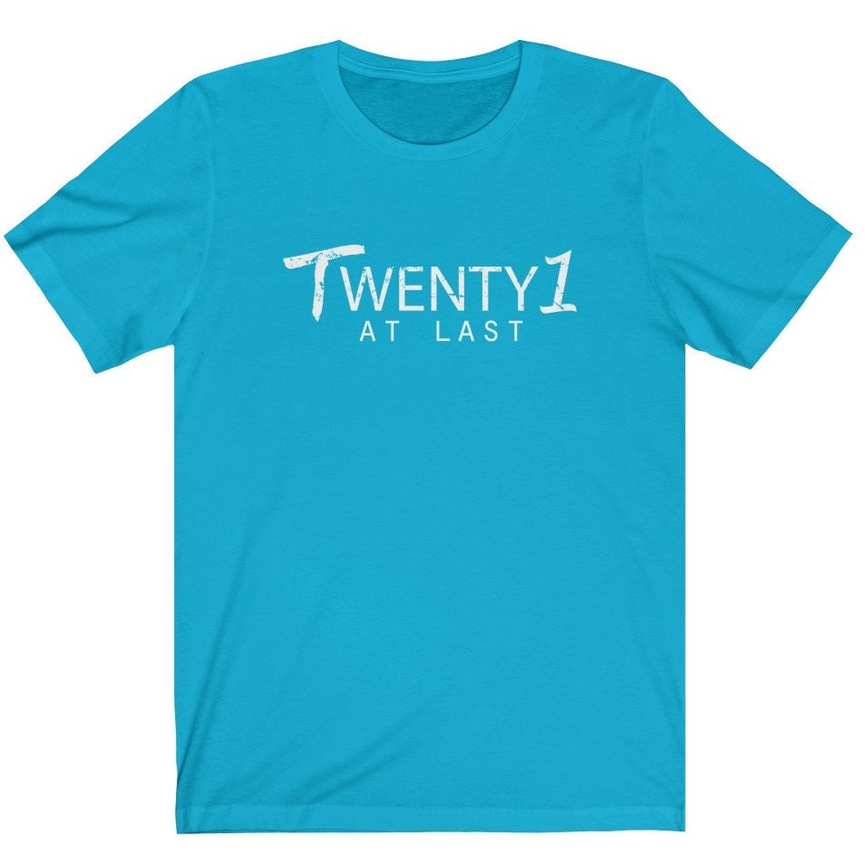 21st BIRTHDAY SHIRT Gift for 21 Year Old Finally 21 Twenty One - Etsy