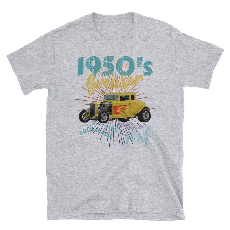 1950s GREASER ROCKABILLY Hot Rod T-shirt Vintage Retro 50s - Etsy