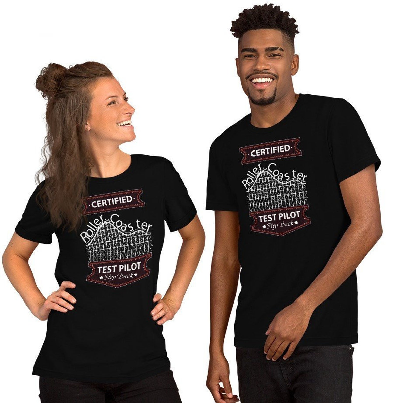 Roller Coaster Shirt for Rollercoaster Lovers, Fans, Enthusiasts and ...