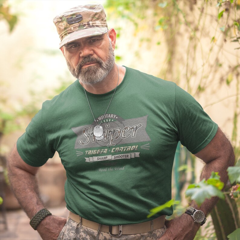 Military Scout Sniper T-shirt for Army Sharpshooters and Marksman - Etsy