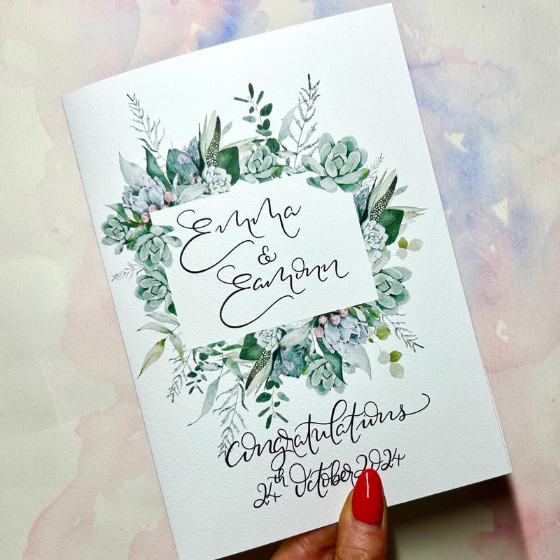 Calligraphy Cards - Etsy