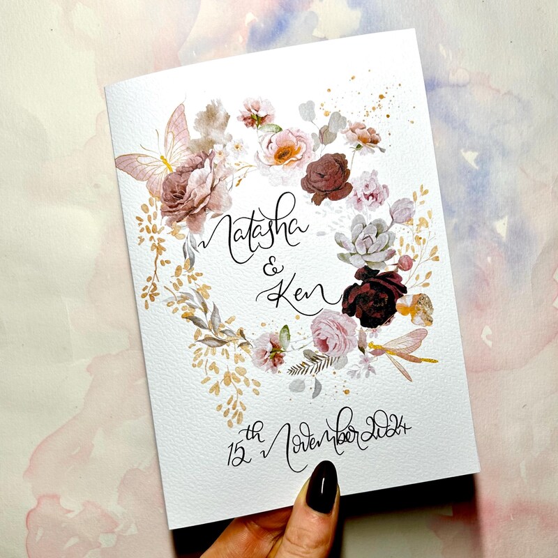 Flower Calligraphy - Etsy