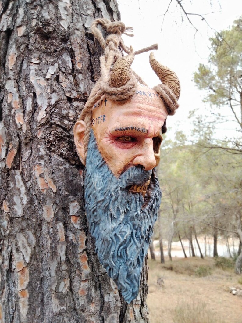 Calavera De Dios De La Guerra Mimir - Etsy