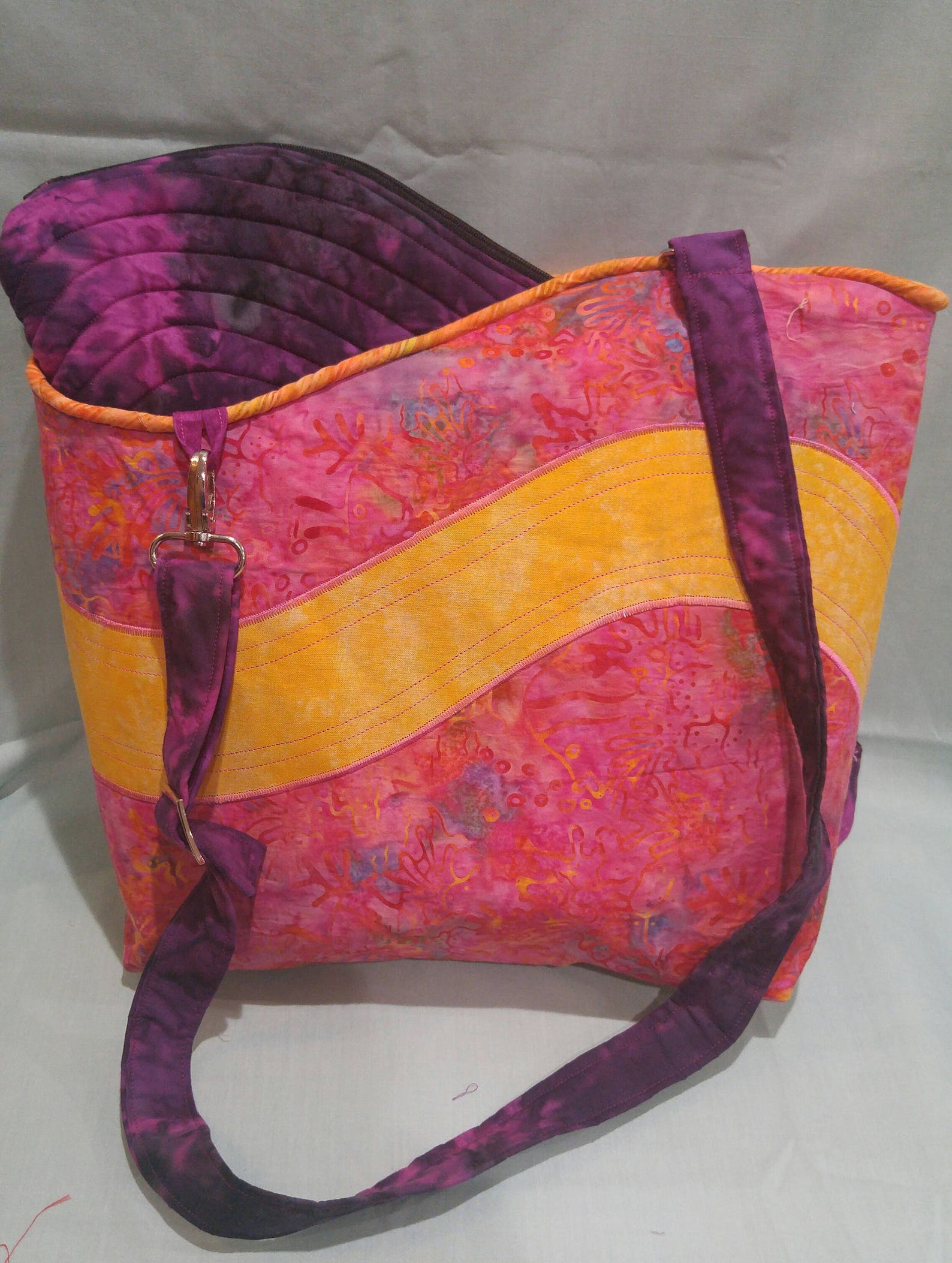 Tidal Wave-style Tote Bag - Etsy