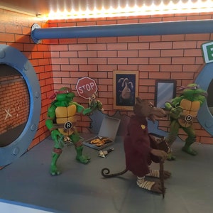 Turtles Lair Kit for Neca Teenage Mutant Ninja Turtles 1/12 - Etsy