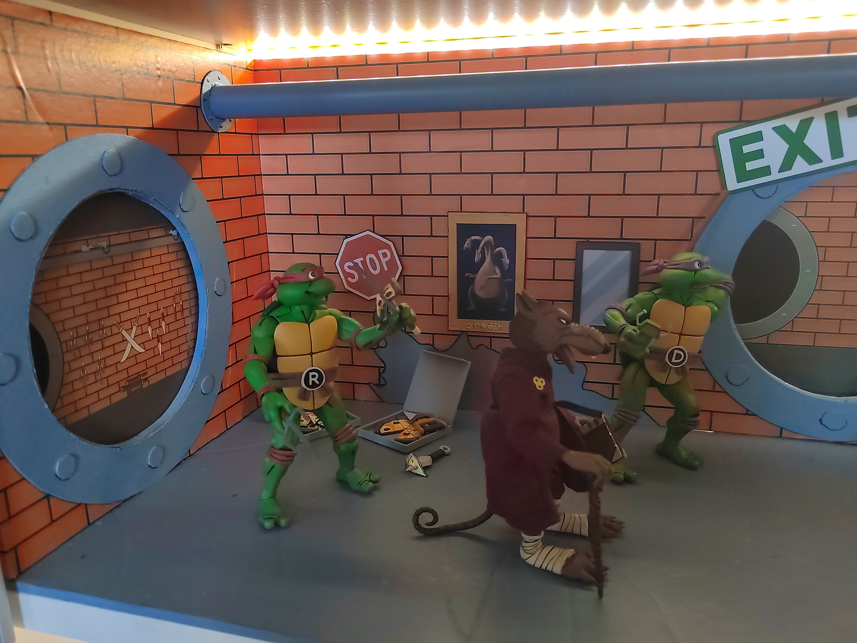 Turtles Lair Kit for Neca Teenage Mutant Ninja Turtles 1/12 - Etsy