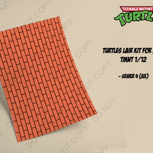 Turtles Lair Kit for Neca Teenage Mutant Ninja Turtles 1/12 - Etsy