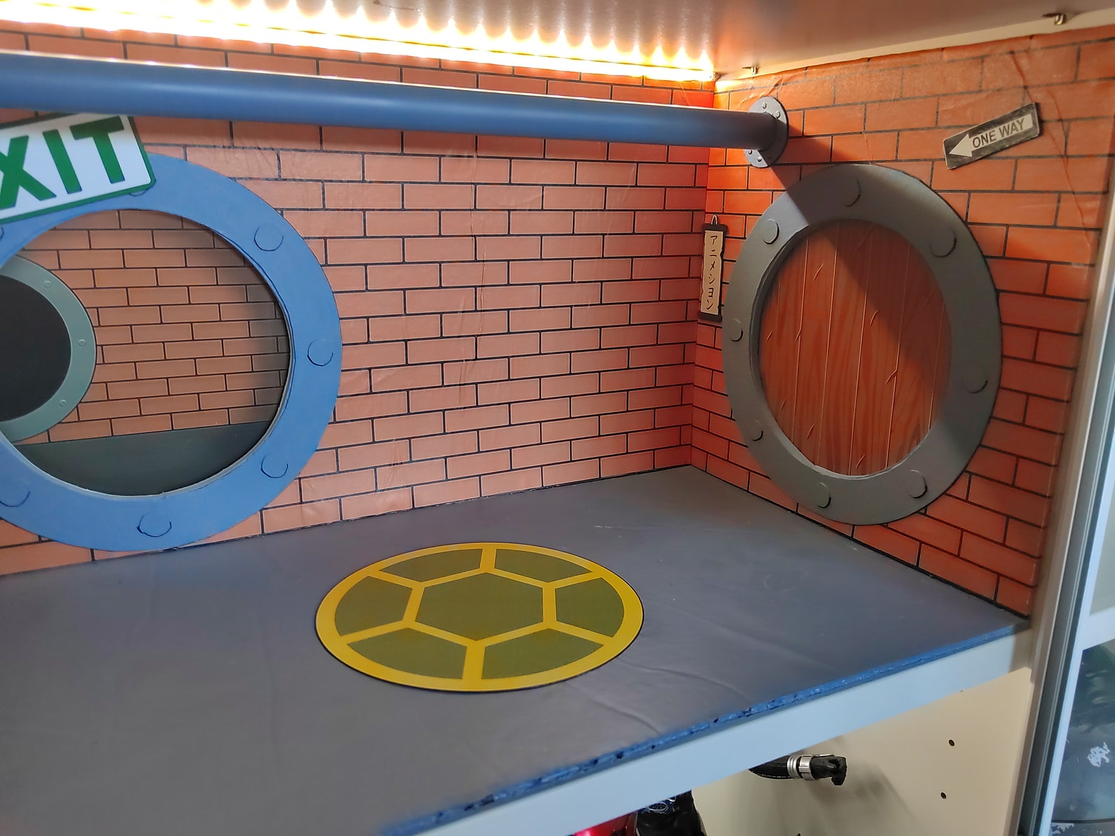 Turtles Lair Kit for Neca Teenage Mutant Ninja Turtles 1/12 - Etsy