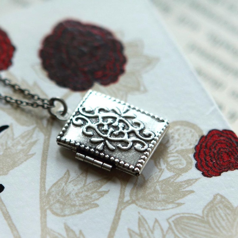 Book Locket - Etsy