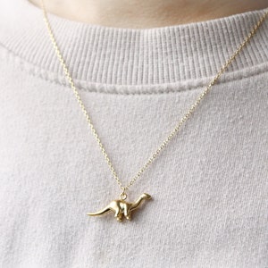 Dinosaur Charm Necklace, T-rex, Stegosaurus, Brontosaurus, Pteranodon ...