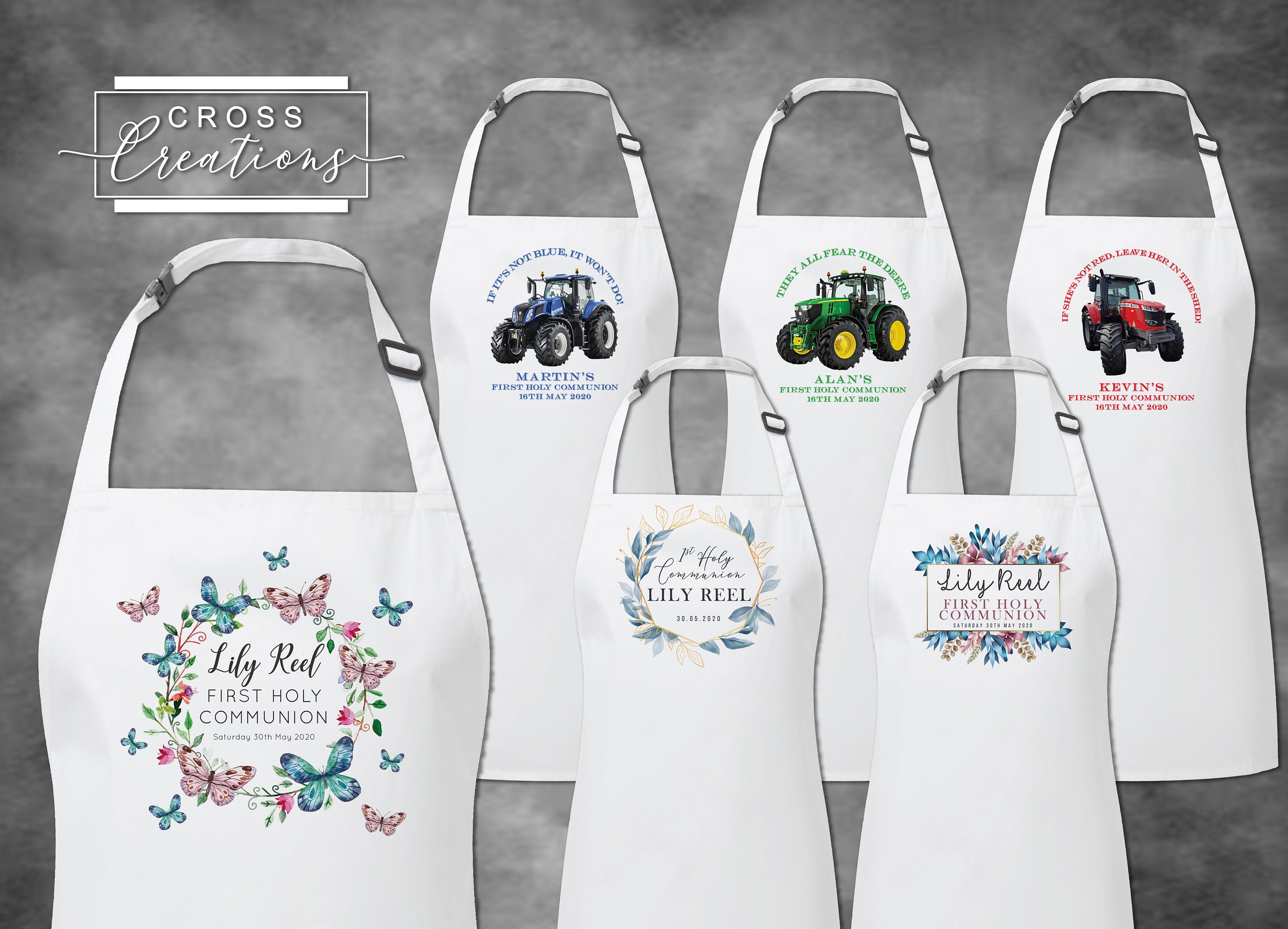 First Holy Communion Kid's Apron | Etsy