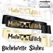 Witches Themed Sashes Hen Party Bachelorette - Etsy