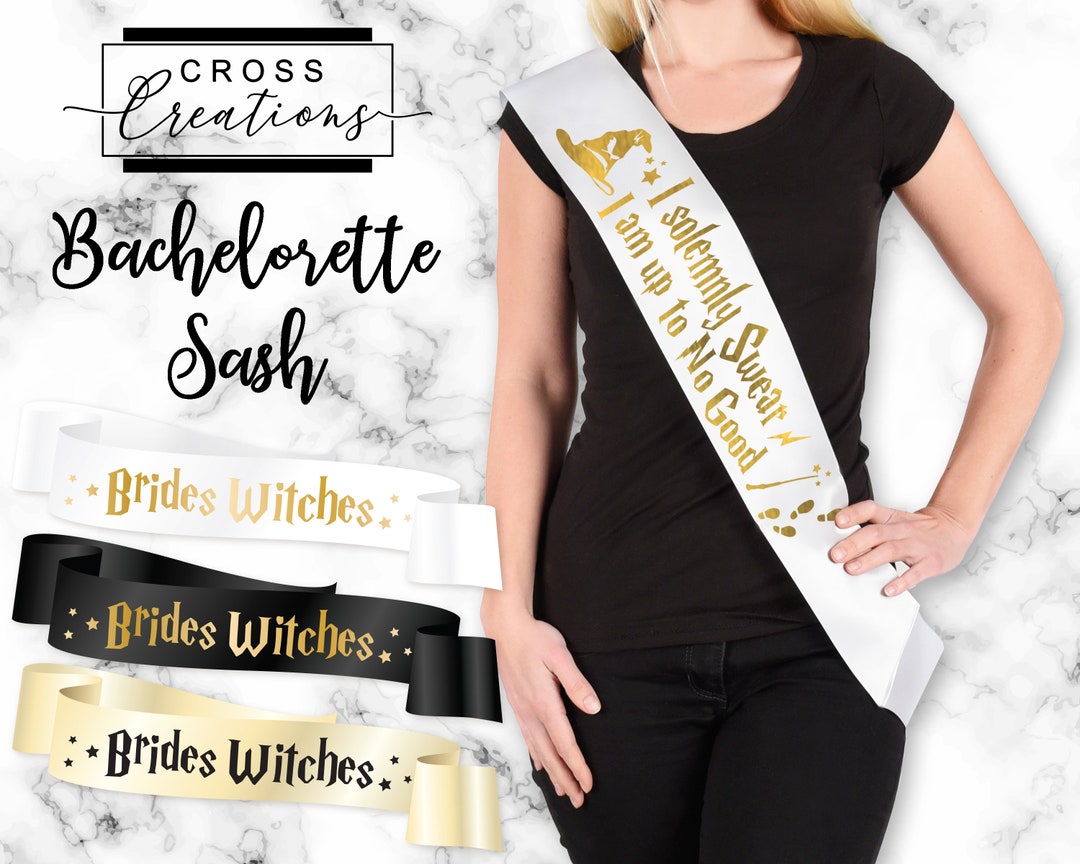 Witches Themed Sashes | Hen Party | Bachelorette - Etsy