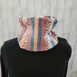 Seamless Infinity Scarf Machine Knit PATTERN / Sentro, Addi Circular ...