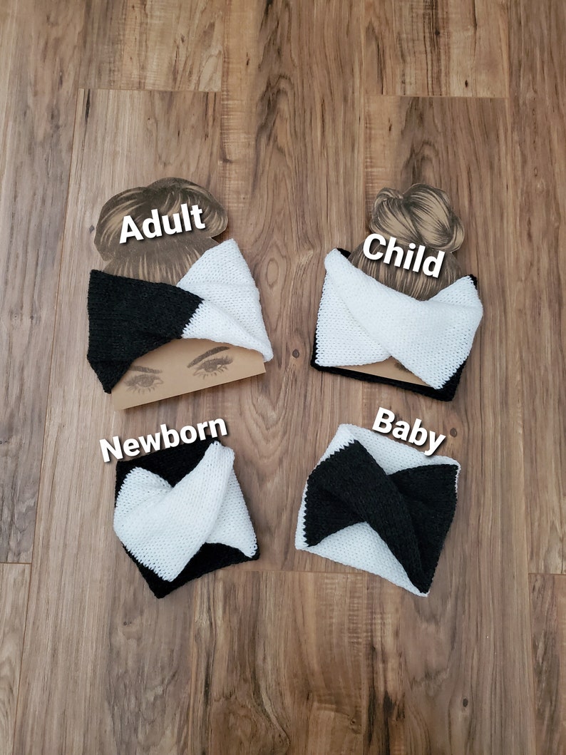 Twisted Headband Machine Knit PATTERN / Addi Twisted Seamless Headband ...