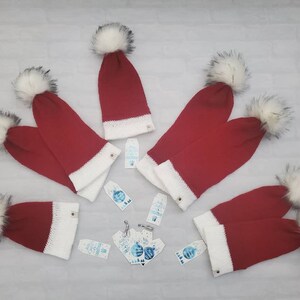 Santa Hat Machine Knit PATTERN / Addi Santa Hat Knitting Machine ...
