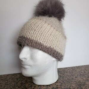 Addi Snowball Hat PDF Machine-knitting PATTERN / Sentro Machine Knit ...