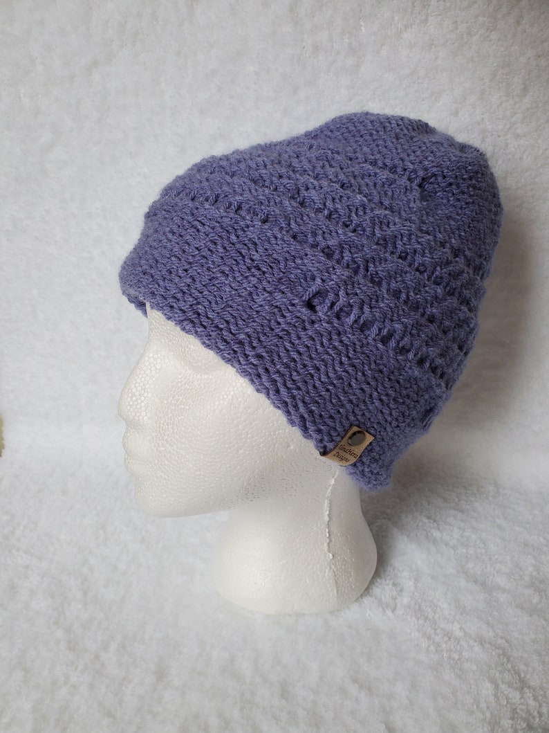 Machine Knit Pattern! Addi Spiral Hat Machine Knit Pattern/ Knitting ...