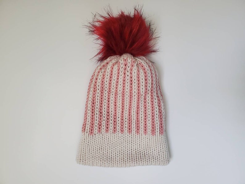 Addi Olympic Hat Machine Knit PATTERN for 40 46 and 48 | Etsy