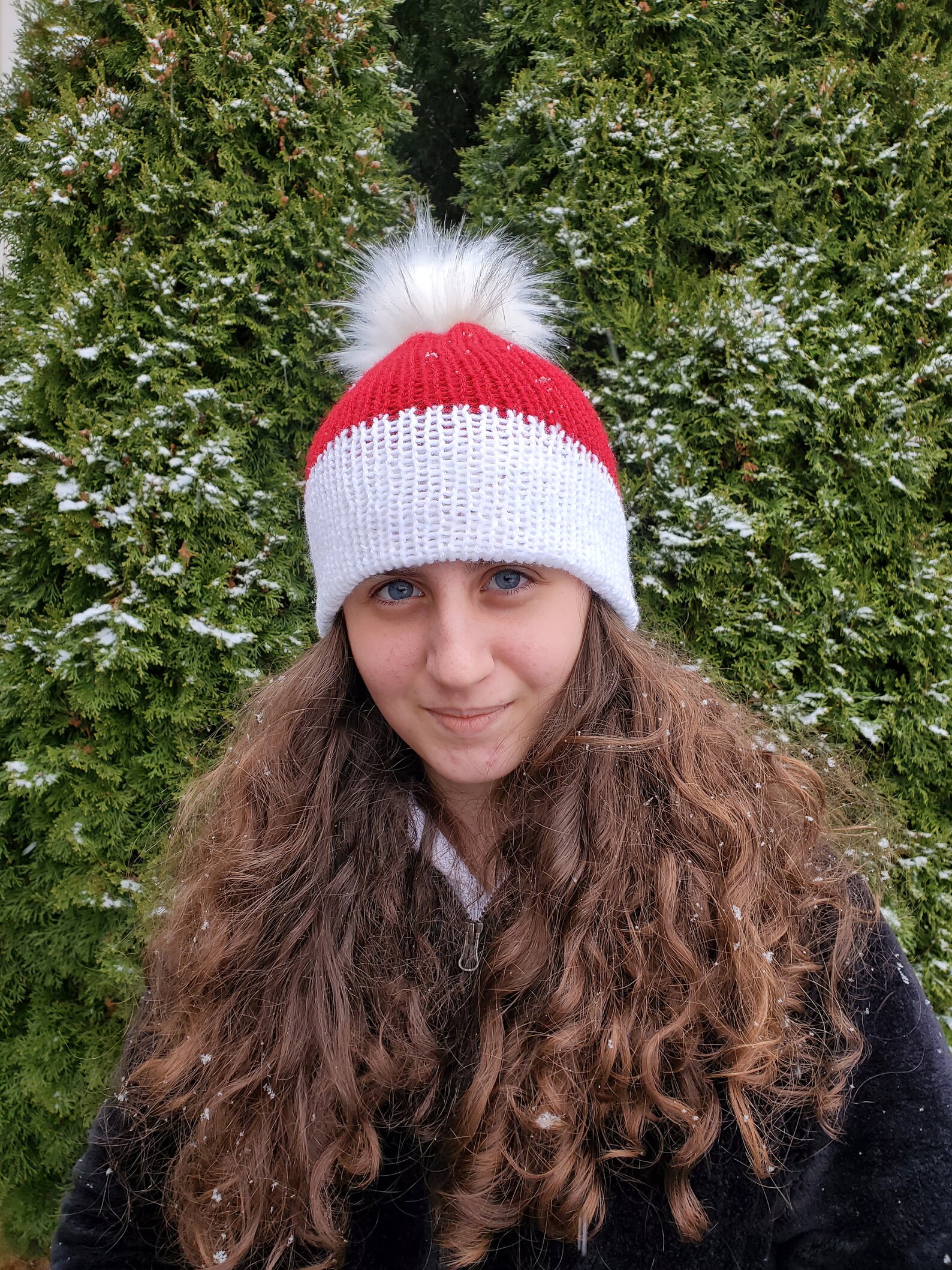 Santa Hat Machine Knit PATTERN / Addi Santa Hat Knitting Machine ...