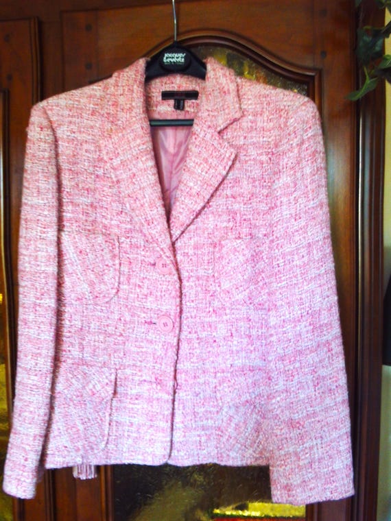 Veste en tweed rose - Gem