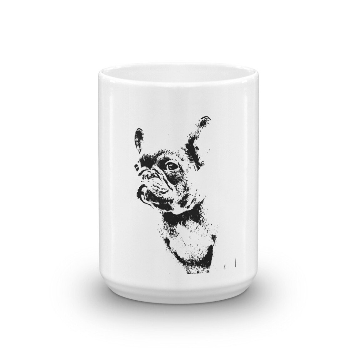 French Bulldog Mug | Black and White Frenchie Cup - Etsy Canada