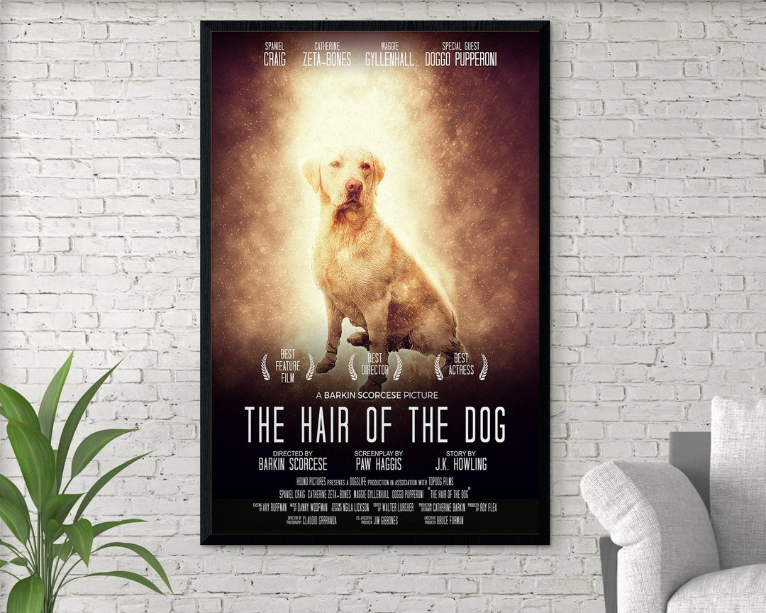 Dog Movie Poster CUSTOM Gift | Labrador Retriever, Lab or Your Dog ...