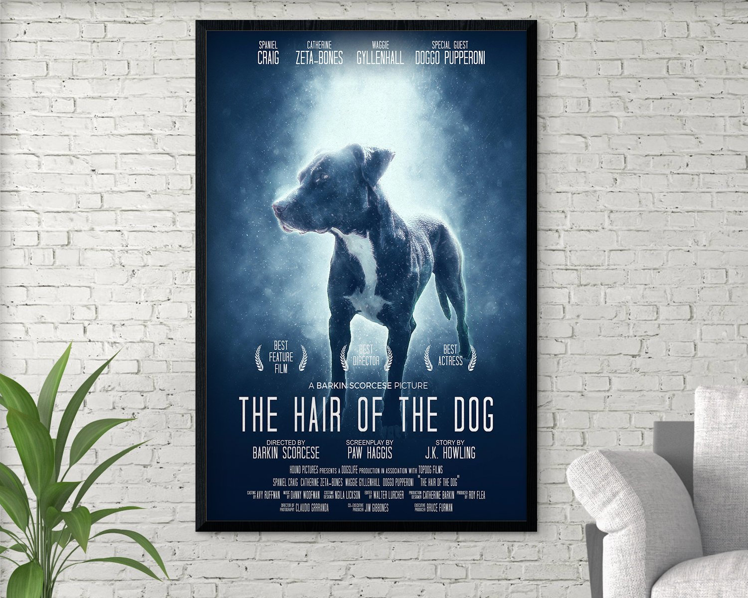 Pitbull Poster Movie Poster Personalized Pitbull Picture, Staffie, Am ...