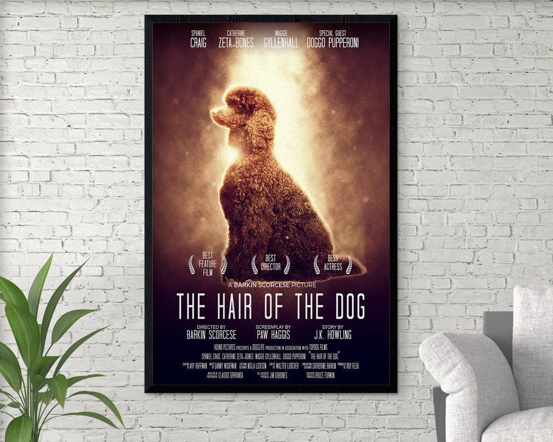 CUSTOM Movie Poster Print | Your Dog or Pet as a Movie Hero | 24x36 or ...