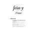 Feisty Word Definition Art Poster - Etsy