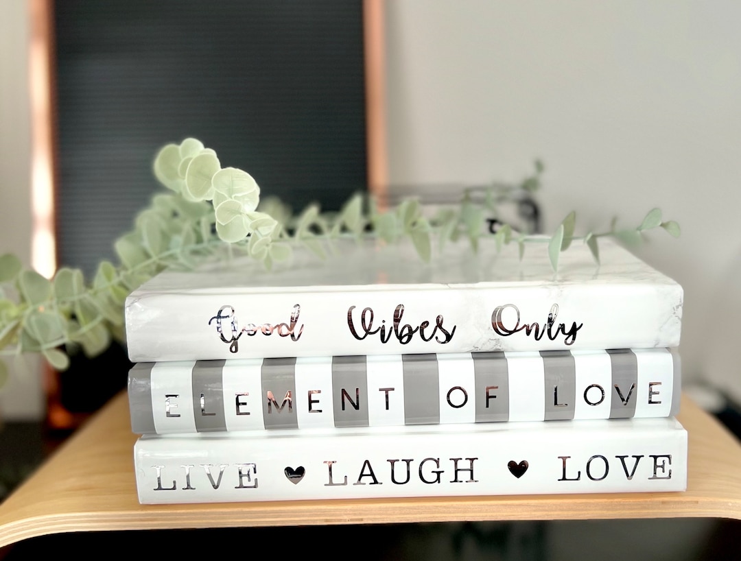 3 Coffee Table Books, Fashion Quotes, Home Decor, Fashion Books - Etsy