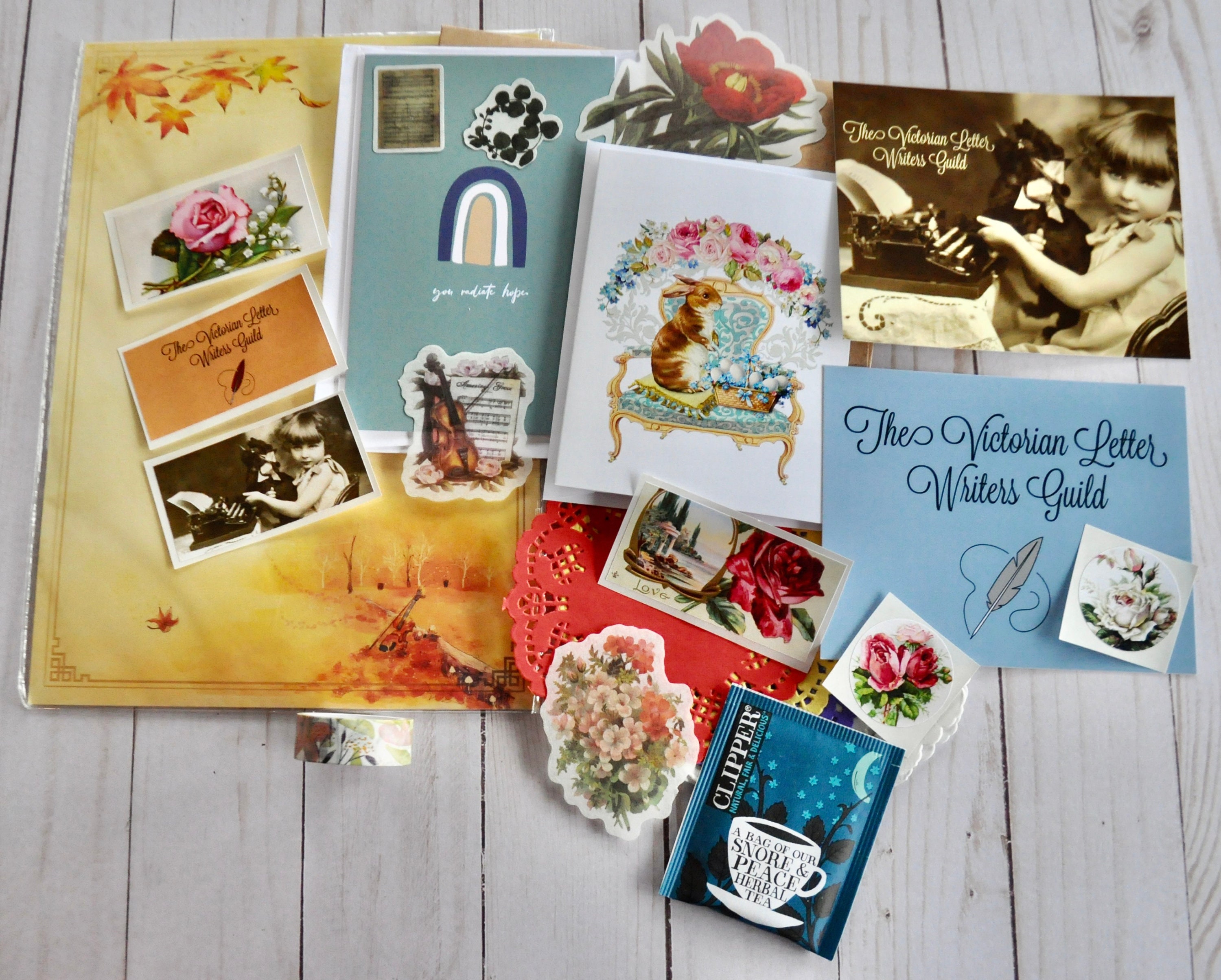 Annabelle Letter Writing Kit / Stationery Pack / Victorian | Etsy