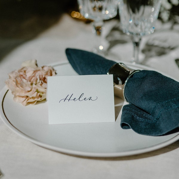 Folded Place Cards - Etsy