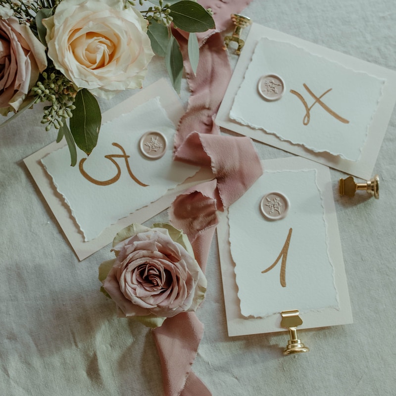 Wedding Table Name Stand - Etsy